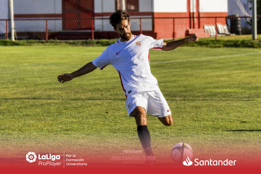 Miguel Candela, futbolista del Sevila FC, a punto de marcharse a EEUU